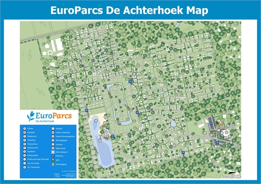 Village map of EuroParcs De Achterhoek | ParkExplorer